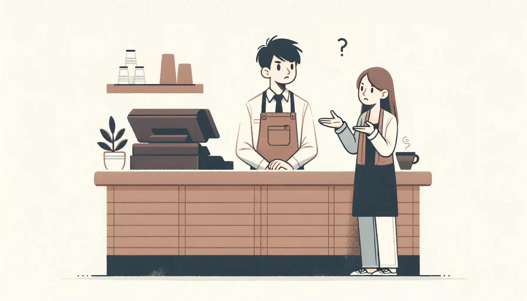 커피숍에서 'Any Problem' 해결: 바리스타에게 꼭 필요한 영어 문구 - HARUENG