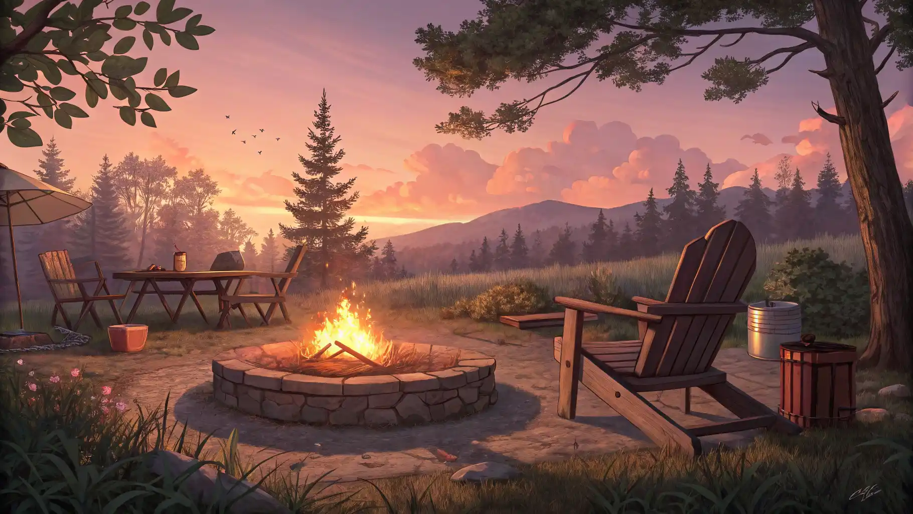 캠핑장 불 피우기 규정, 영어로 정확히 알아보기 - HARUENG