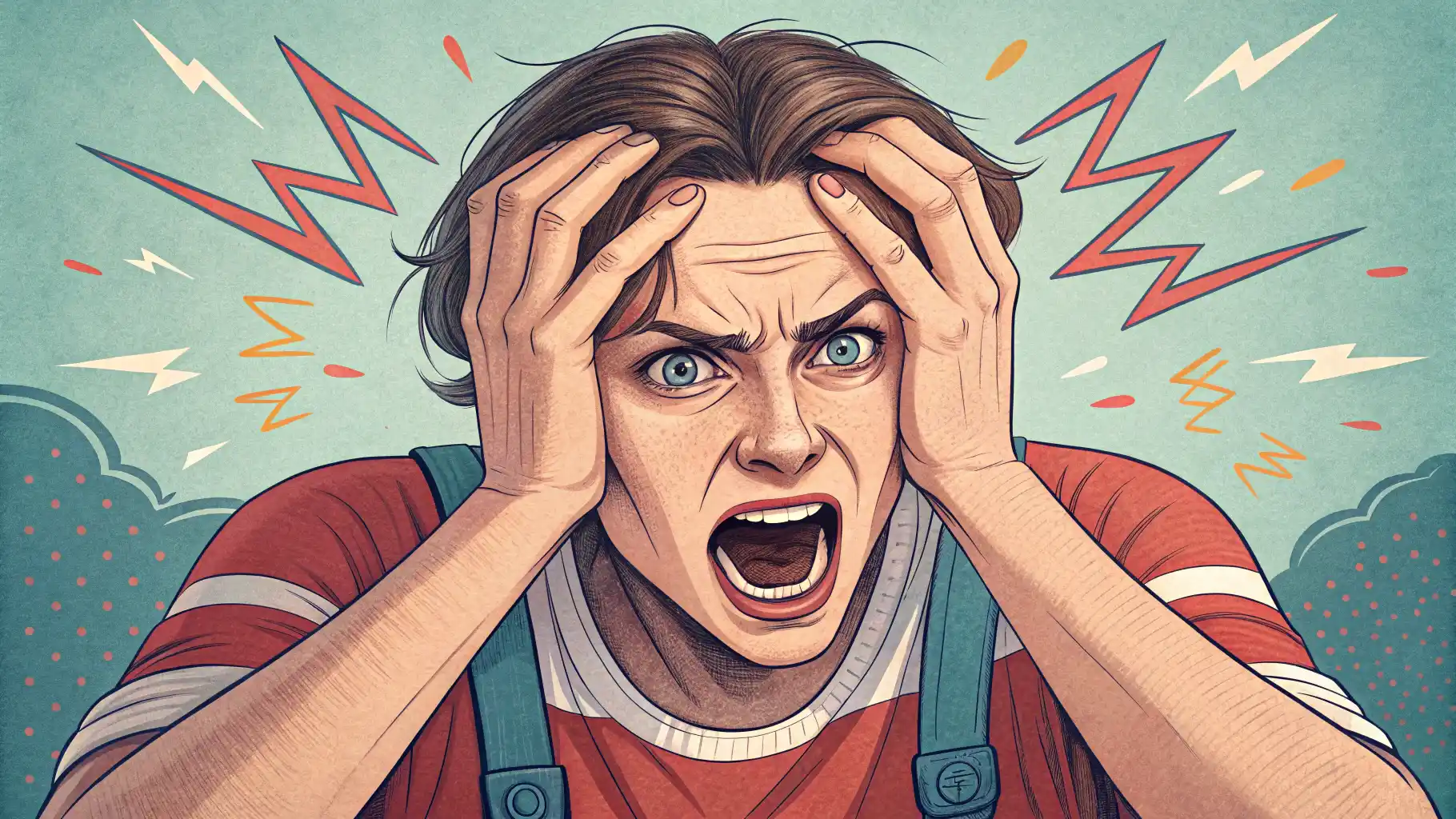 Drive someone up the wall 구문: 누군가를 매우 짜증나게 하거나 화나게 하는 것을 표현하기 영어로 - HARUENG