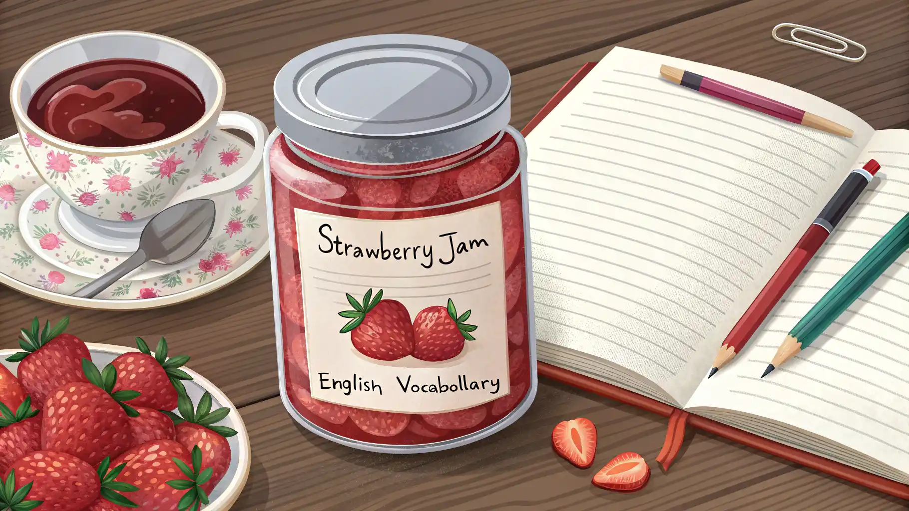 달콤한 잼, 영어로는 어떻게 말할까요? - HARUENG