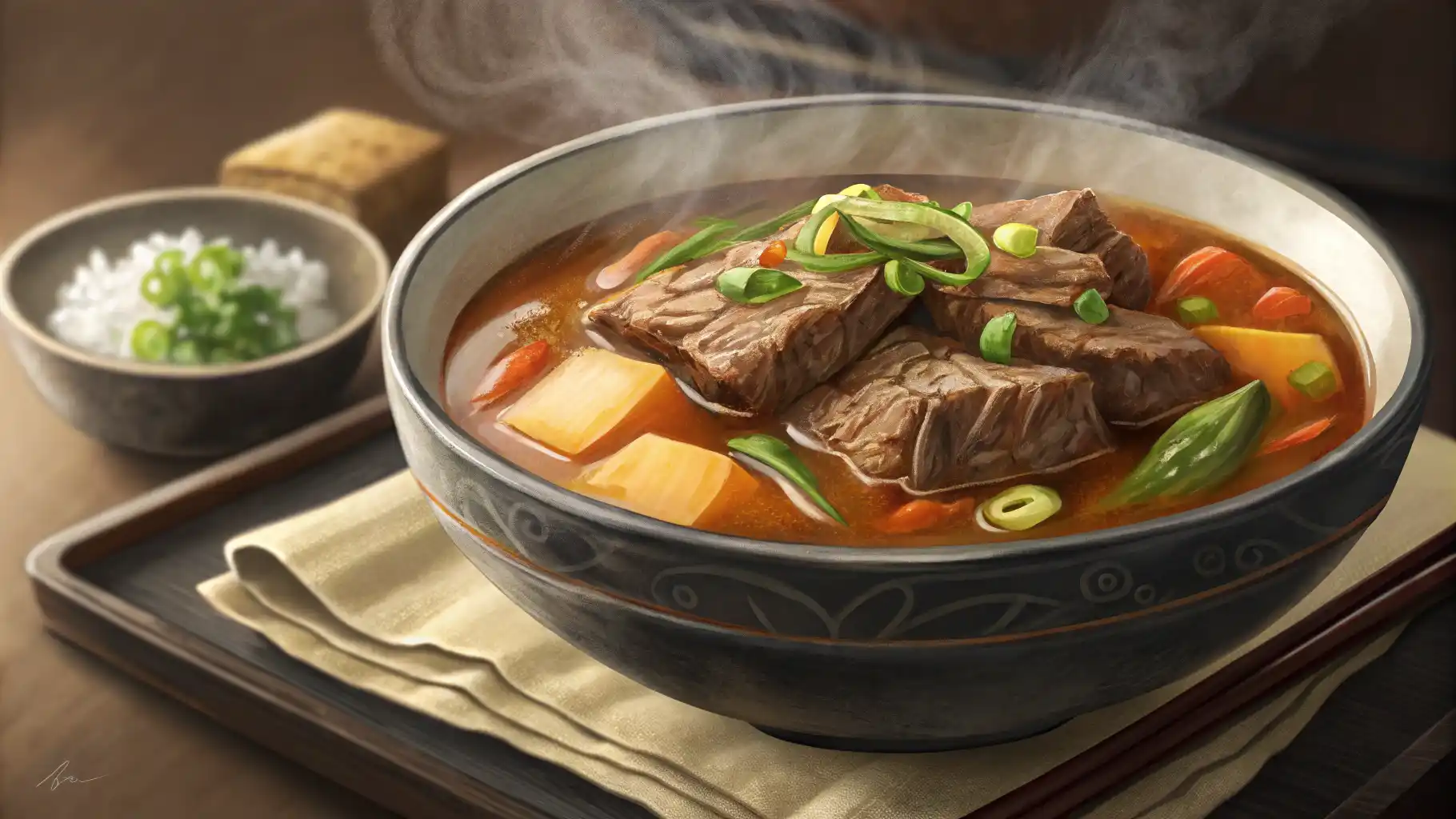 갈비탕 영어로? 외국인에게 자신 있게 설명하는 방법 - HARUENG