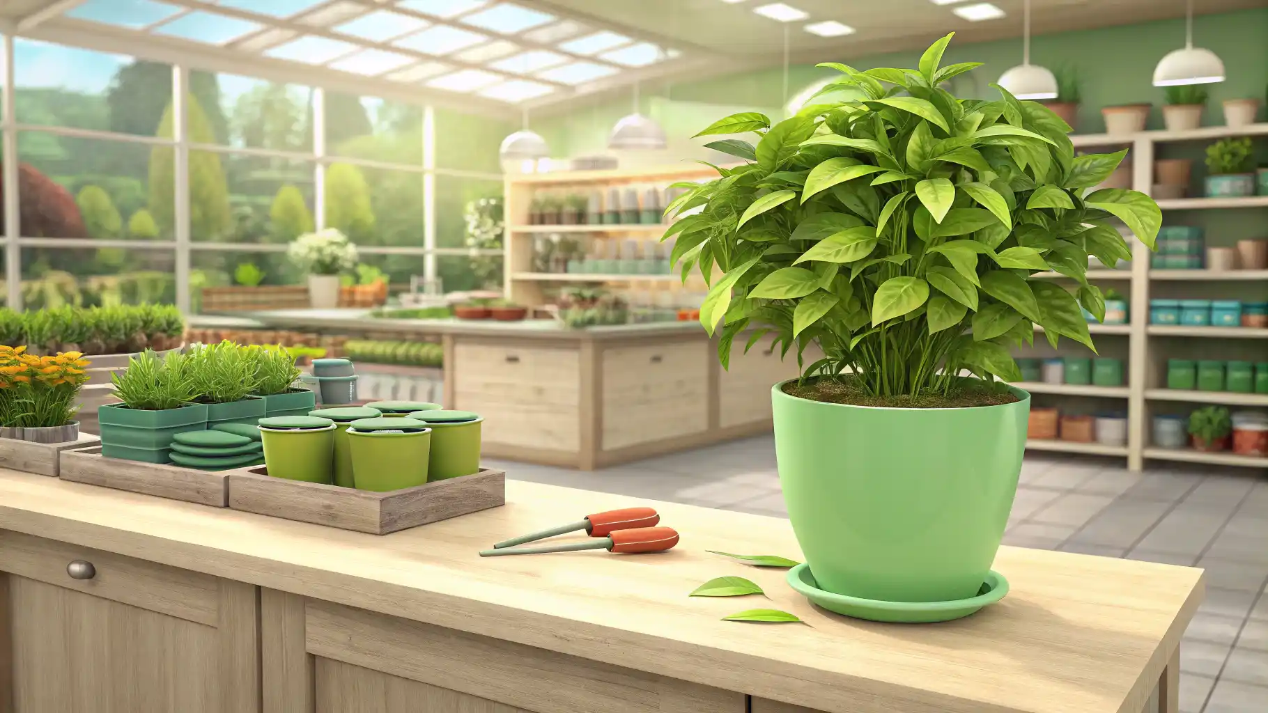 정원 가꾸기 매장 관리, 영어로 자신 있게! - HARUENG