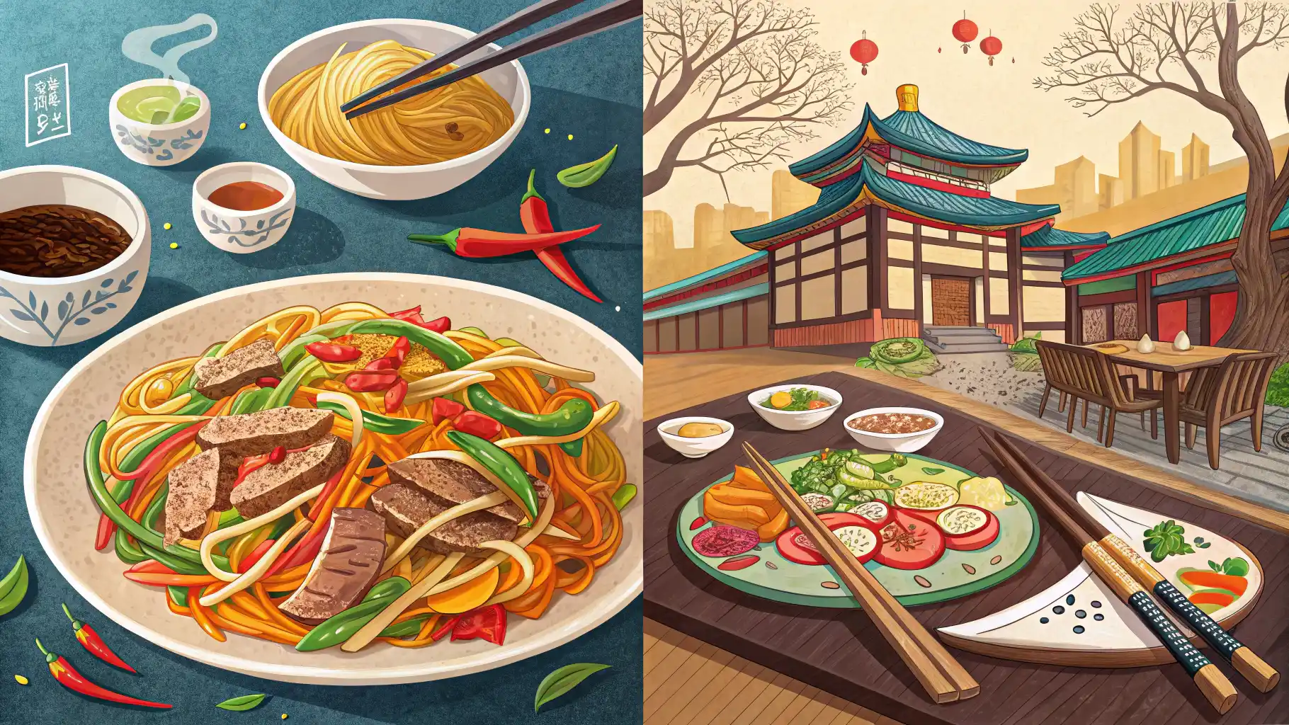 잡채 영어로 완벽하게 설명하는 방법: 레시피부터 문화까지 - HARUENG