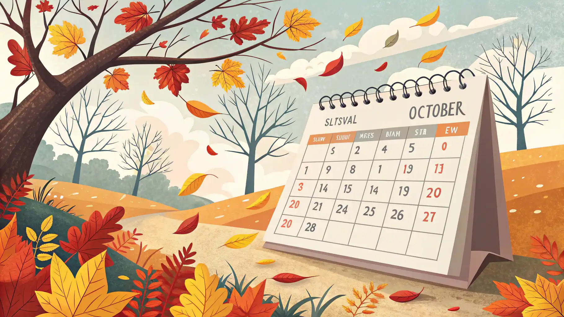 10월 영어로 완벽하게 말하는 법: October 발음부터 활용까지 - HARUENG