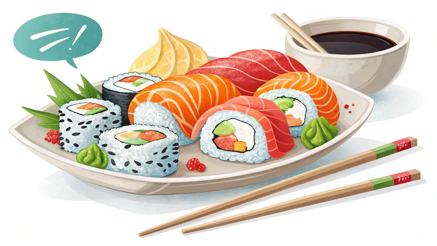 초밥 영어로 완벽 정복: 주문부터 맛 표현까지 - HARUENG