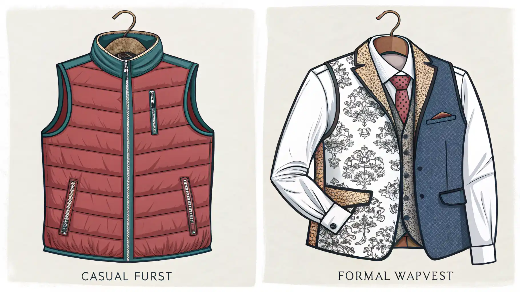 조끼를 영어로? Vest부터 Waistcoat까지, 상황별 완벽 정리 - HARUENG